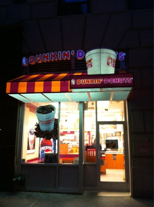Dunkin' Donuts on the Upper West Side, Dunkin' Donuts Upper West Side
