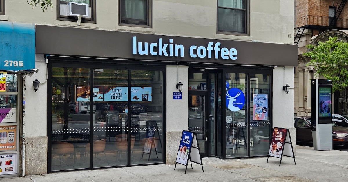 Luckin Coffee Officially Opens on the Upper West Side, Marking the ...